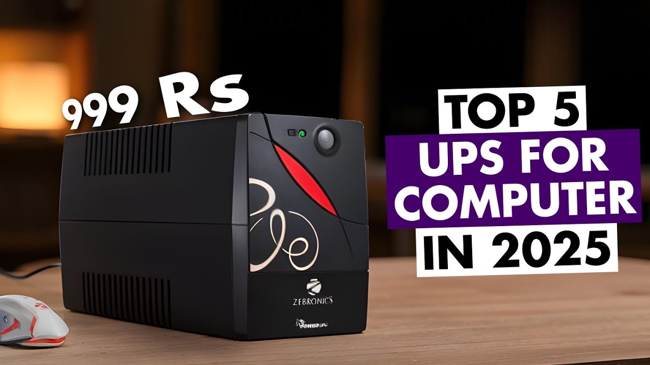 Top 5 UPS For PC 2025 | Best UPS For PC 2025 | UPS For Gaming PC | UPS ...