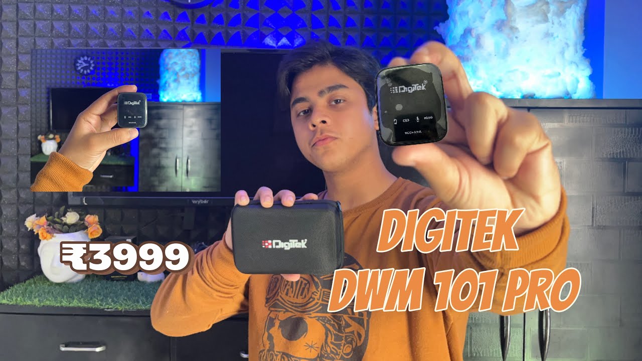 DIGITEK DWM 101 pro || WIRELESS MICROPHONE || UNBOXING & REVIEW IN ...