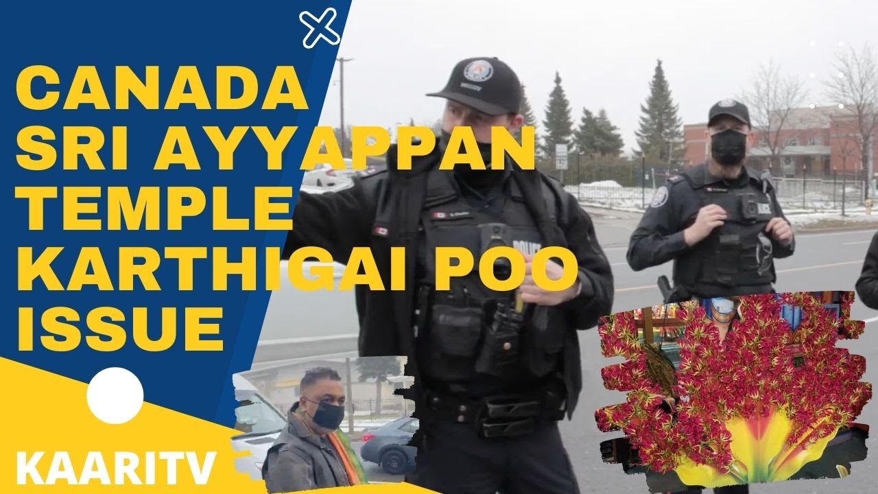 Canada Sri Ayyappan Temple Karthigai Poo Issue | Karthick Mahalingam ...