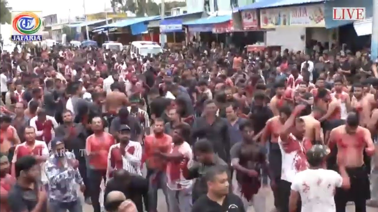 7th MUHARRAM | MAJLIS-E-AZA | JULOOS-O-MATAM | MAULANA SYED QAMER NAQVI ...