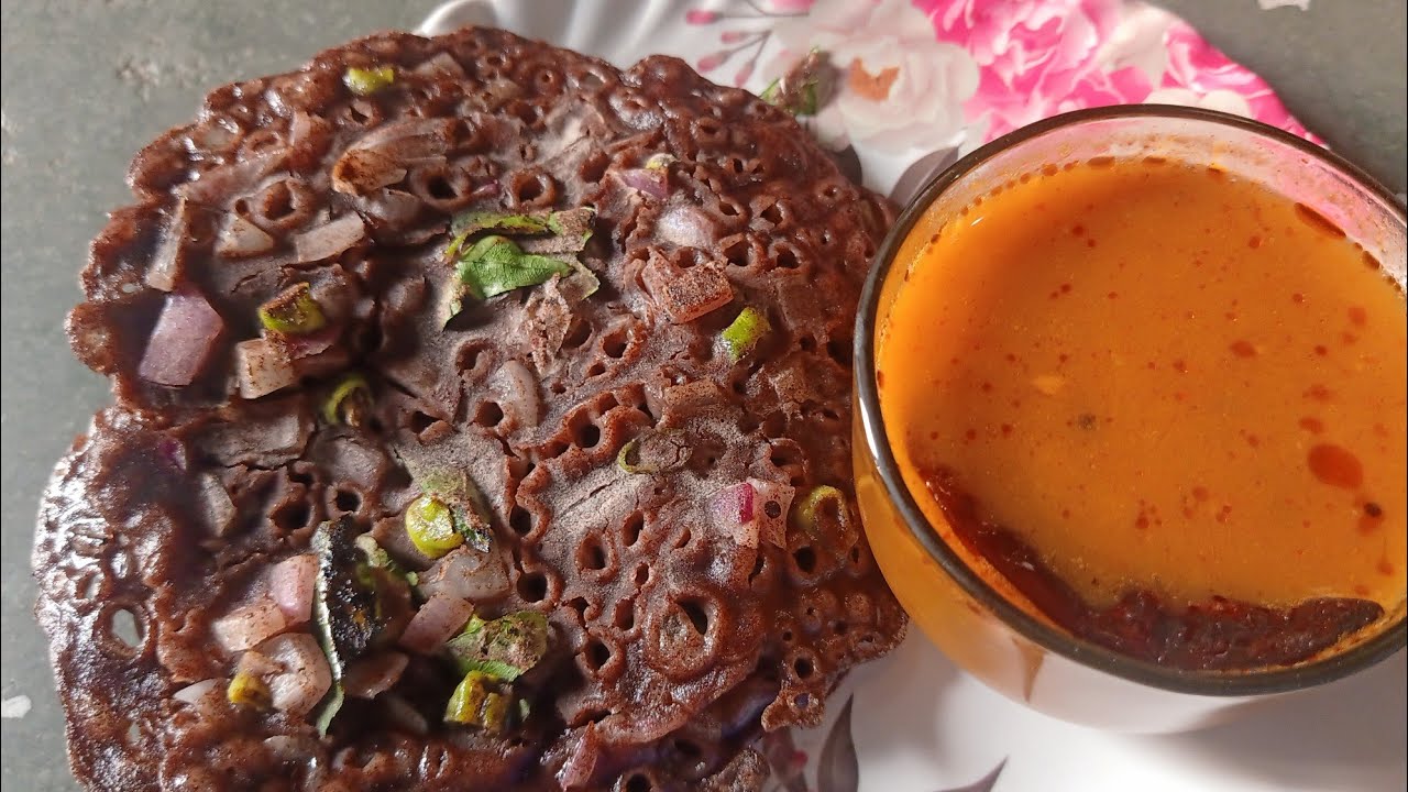 ragi dosalu recipe in telugu, రాగి దోశలు,@moukshika vantillu official ...