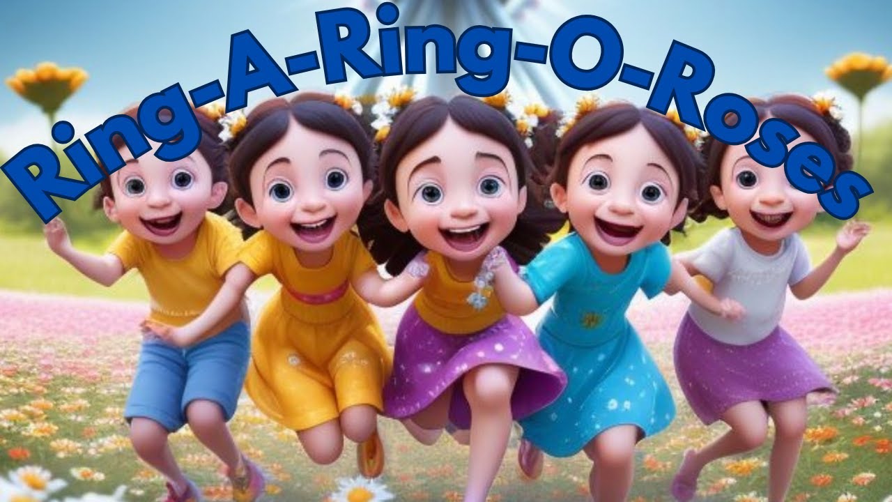 Ring-A-Ring-A-Roses | nursery rhymes for babies, toddlers and kids ...