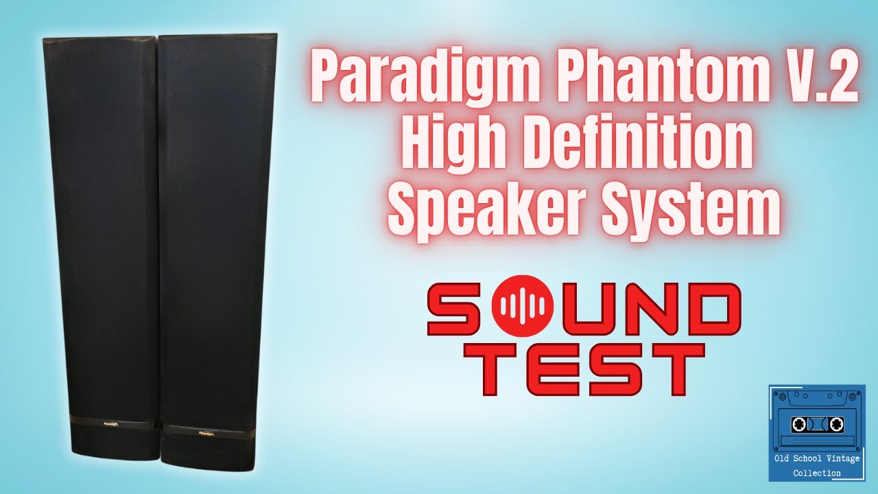 Paradigm Phantom V2 Speaker - YouTube