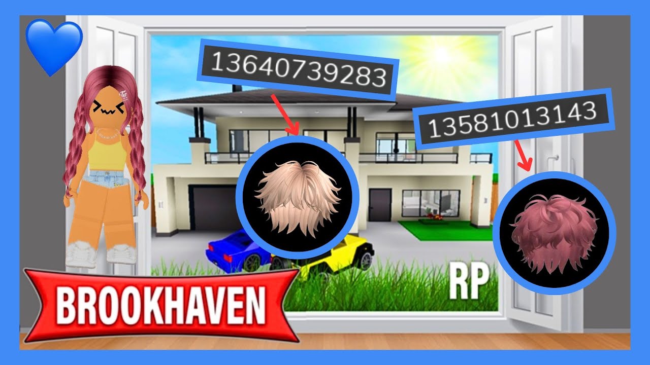 10 CODES BROOKHAVEN POUR UNE BELLE COIFFURE - Version Garçons - YouTube