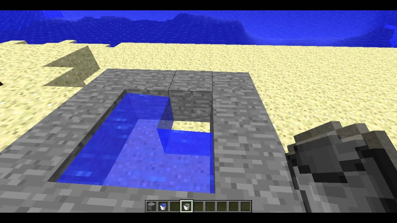 How to make a sexy water supply in minecraft (Tutorial) - YouTube