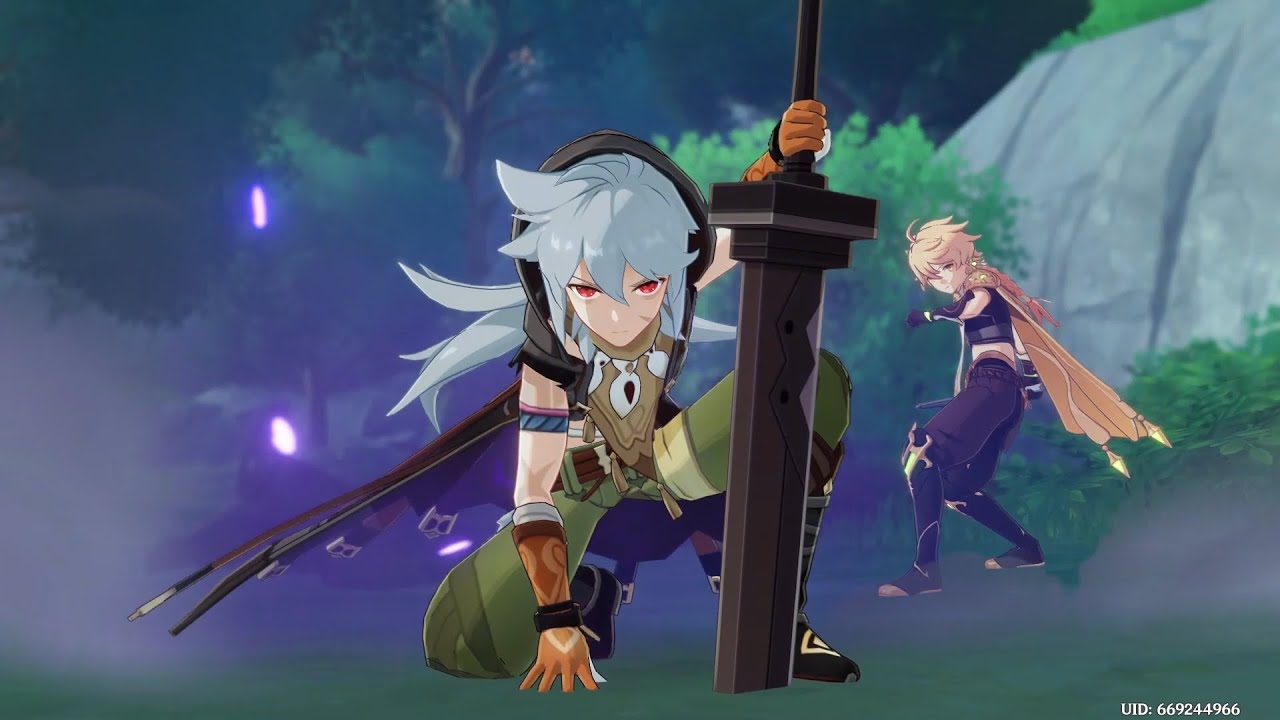 Meeting Razor for the first time | Cutscene Animation [ Genshin Impact ...