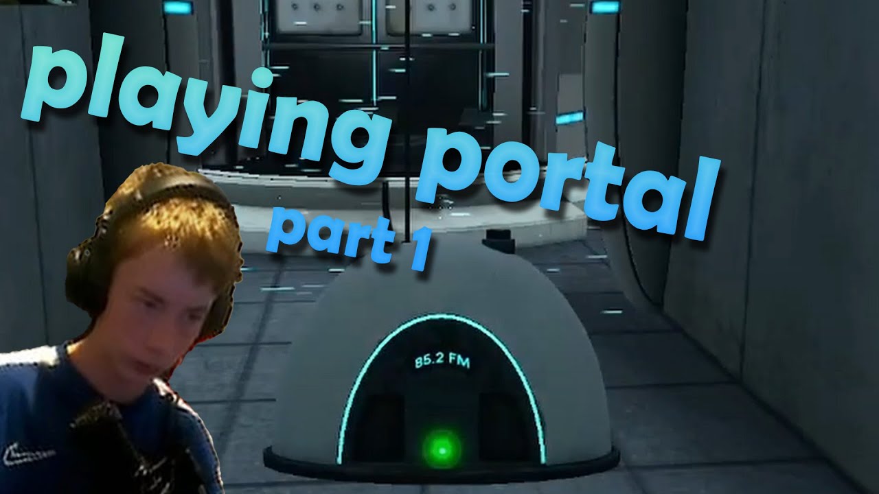 lev games | playing portal part 1 - YouTube