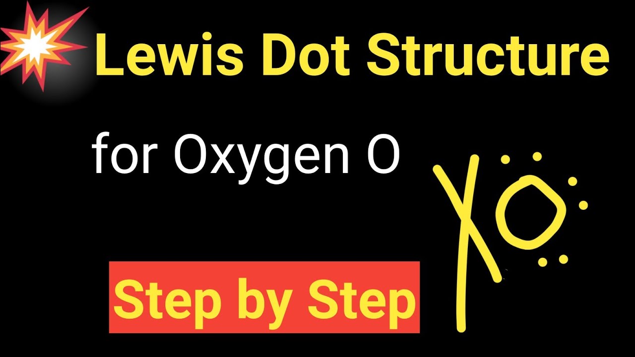 Lewis Dot Structure for Oxygen atom(O)||Lewis Structure of Oxygen Atom ...