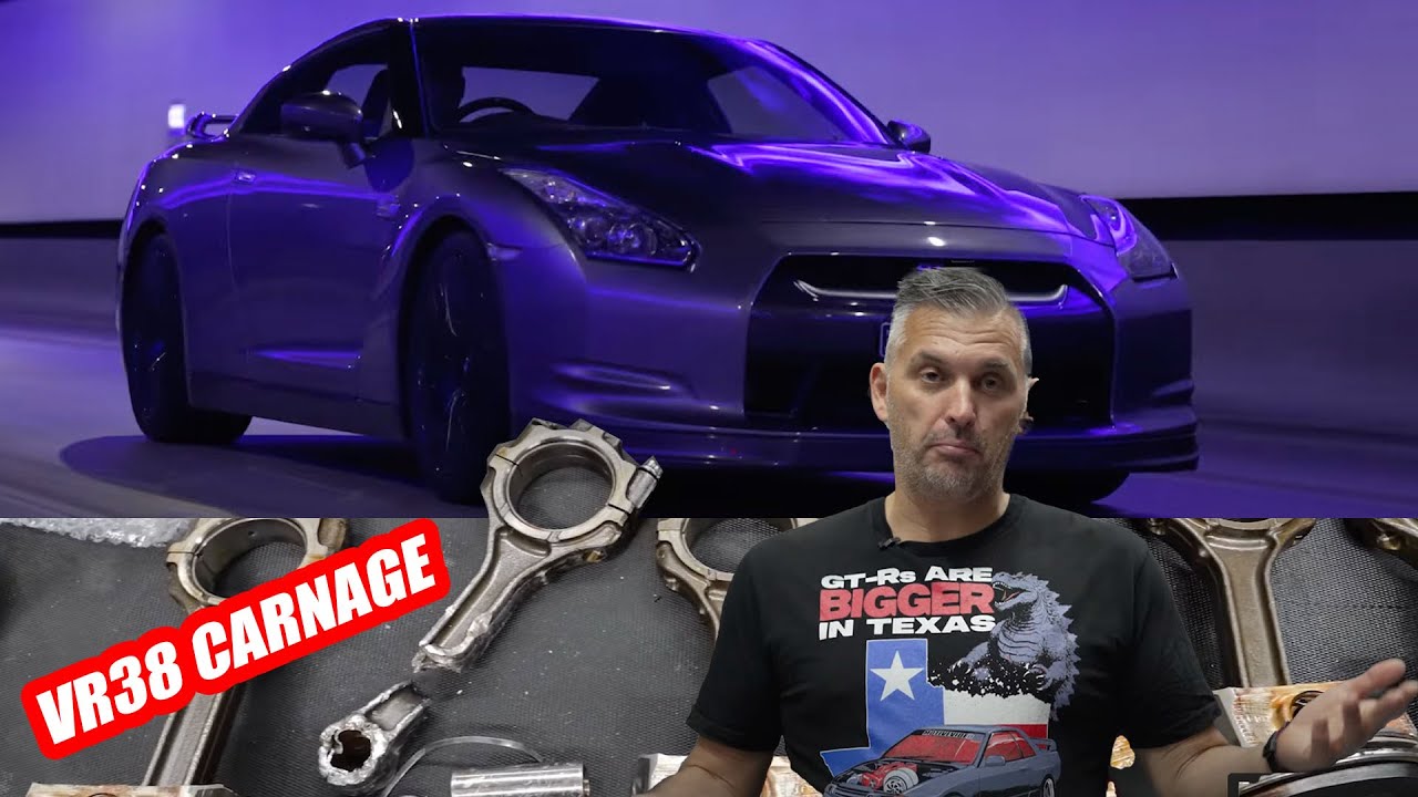 Why did our R35 GT-R Engine Blow Up? So Much Carnage in the VR38 ...