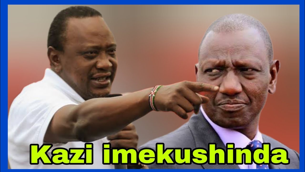 Umeshindwa na kazi! Uhuru Kenyatta fires at Ruto over incompetence ...