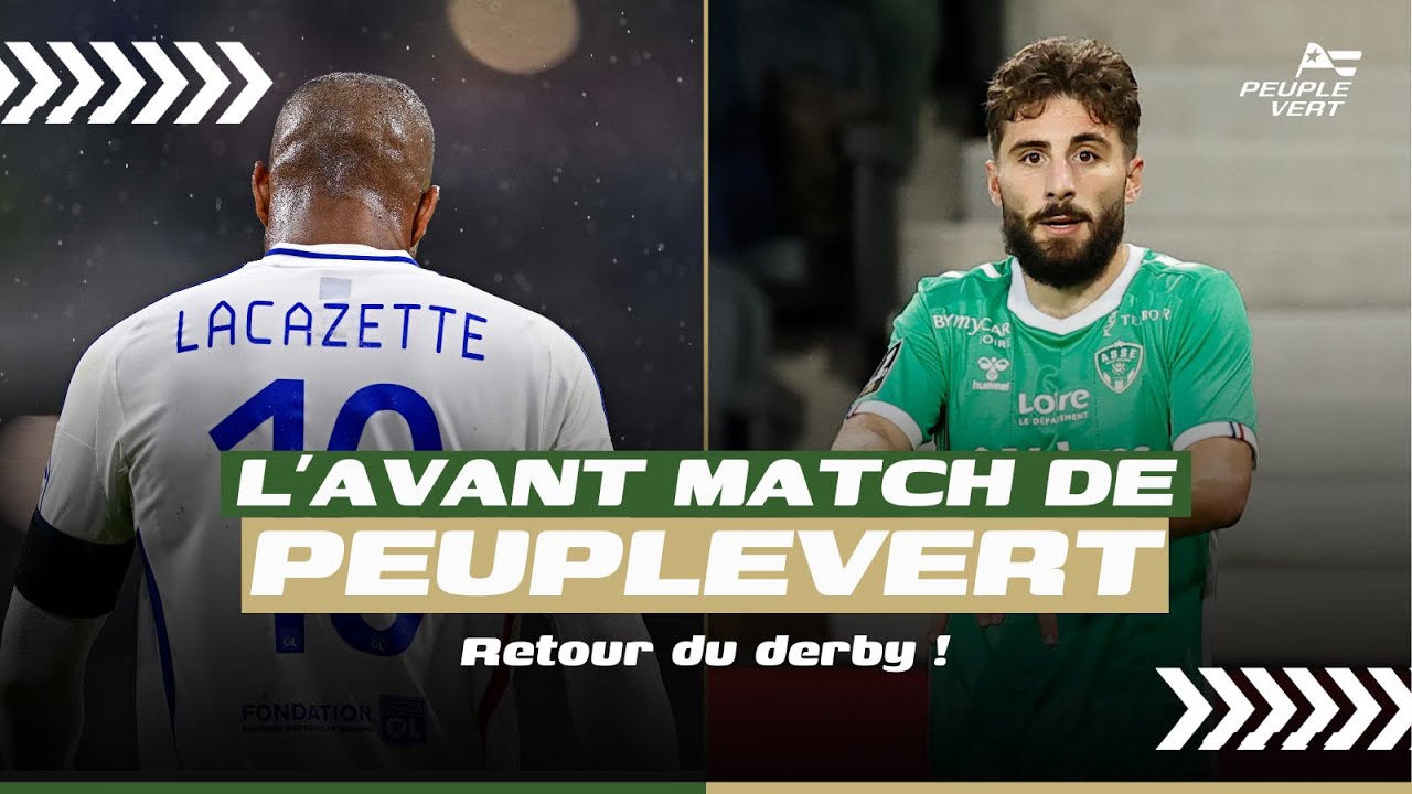 ASSE - Retour du PLUS GRAND MATCH de Ligue 1 - L'avant-match - YouTube
