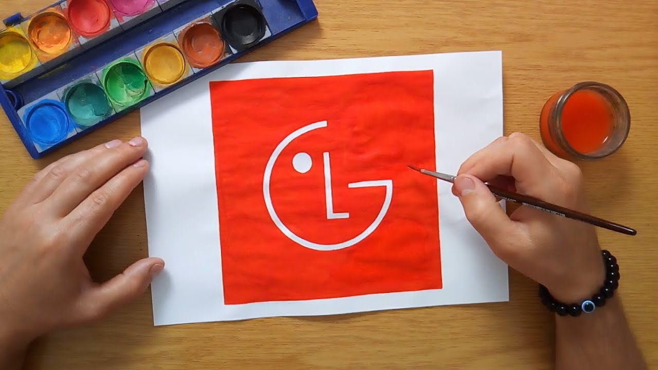 How to draw the NEW LG logo 2023 - YouTube
