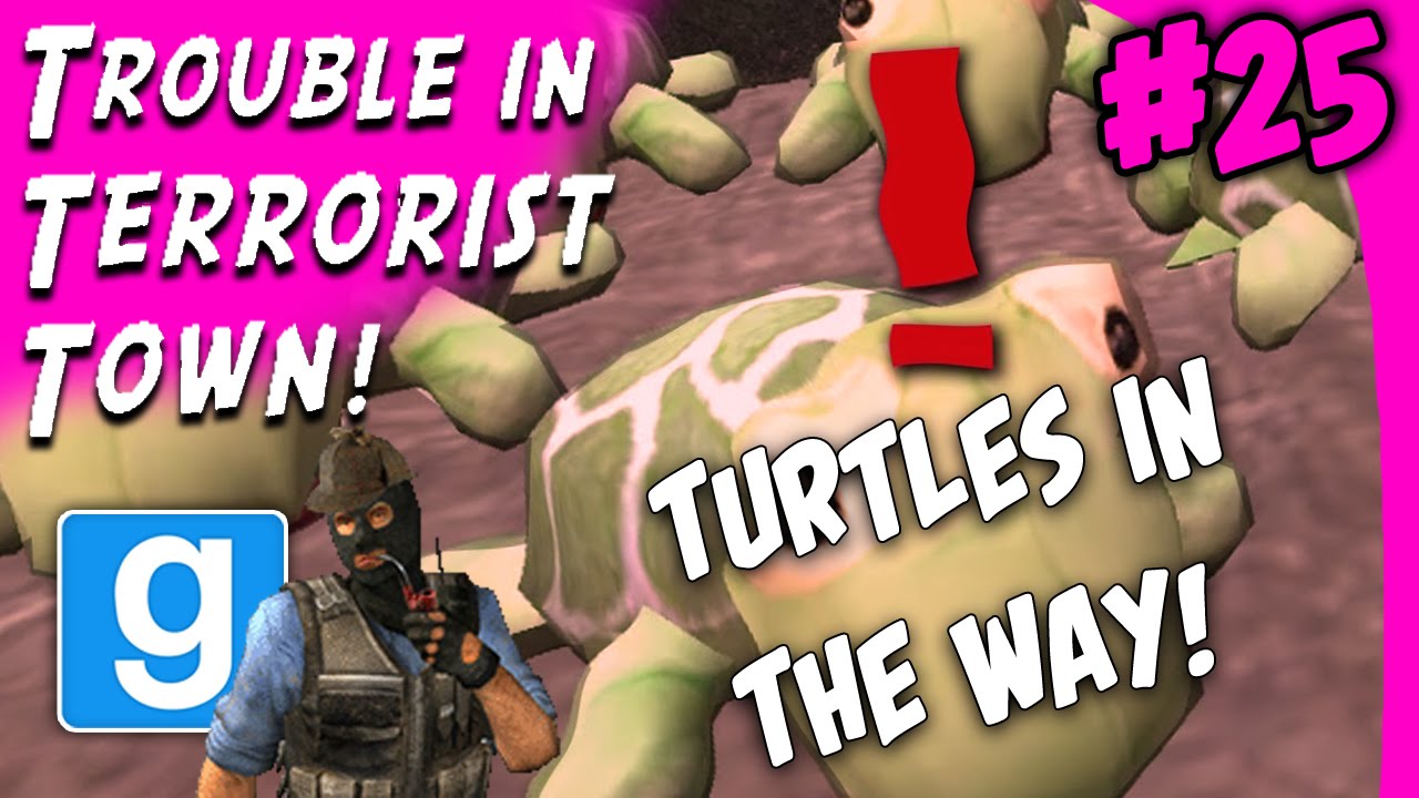 GMod TTT #25 - Turtles In The Way! (Garry's Mod Funny Moments) - YouTube