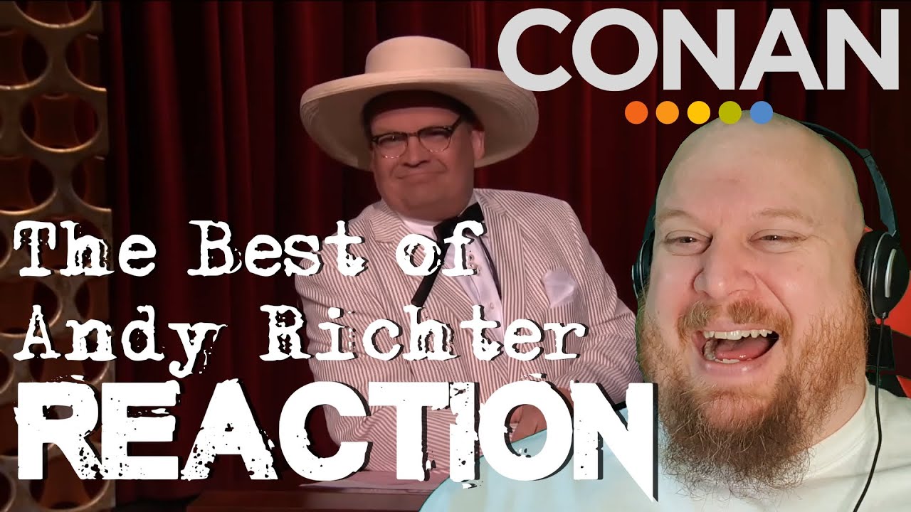 CONAN Best of Andy Richter REACTION - Andy is so underrated - YouTube