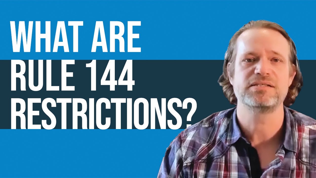 Understanding Rule 144 Restrictions In Real Estate Investing YouTube understanding-rule-144-restrictions-in-real-estate-investing-youtube