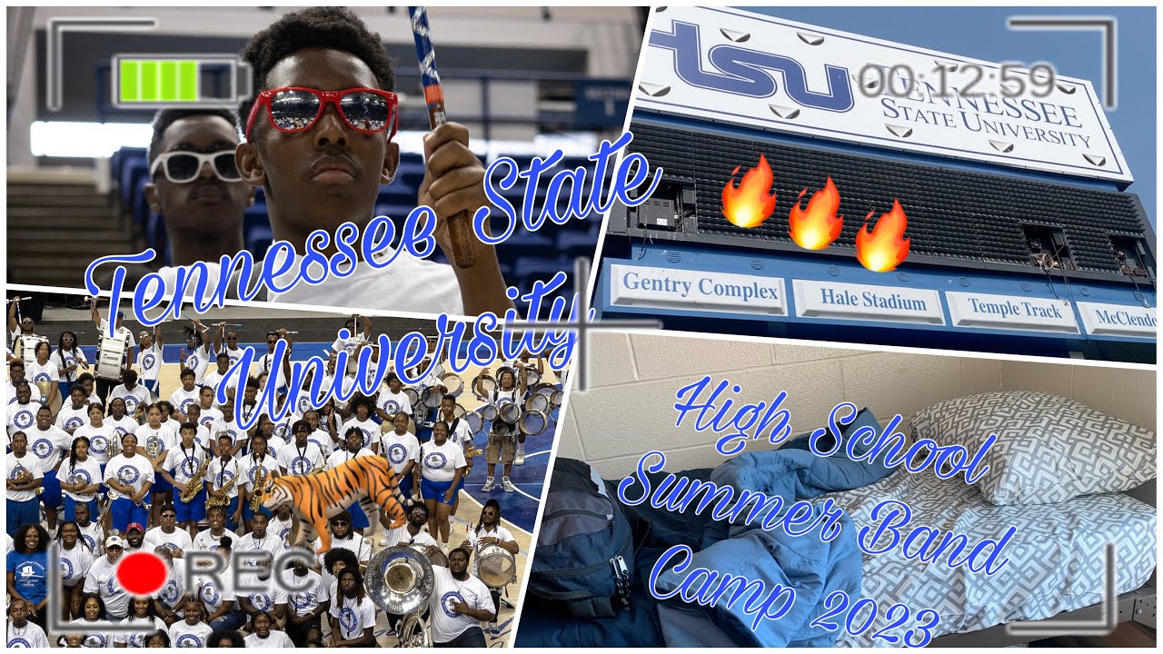 TSU High School Summer Band Camp 2023 Move in day + Week vlog | Michael ...