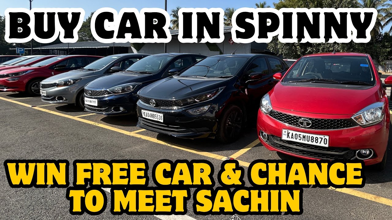BUY CAR @Myspinny WIN FREE CAR & CHANCE TO MEET SACHIN | #usedcars # ...