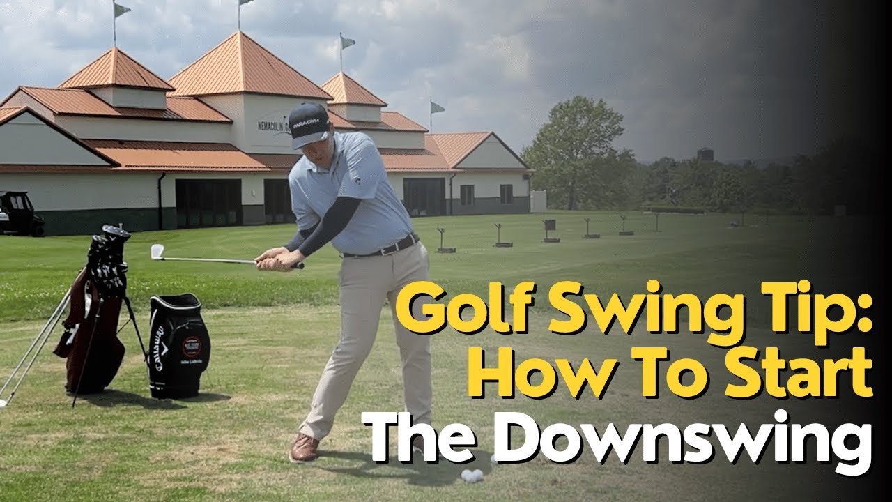 Golf Swing Tip: How To Start The Downswing - YouTube