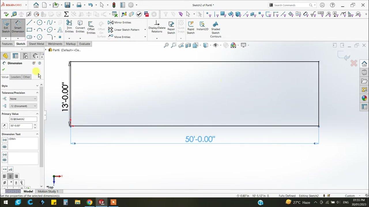 ☑️How to make Simple house Floor plan in solidworks 2D - YouTube