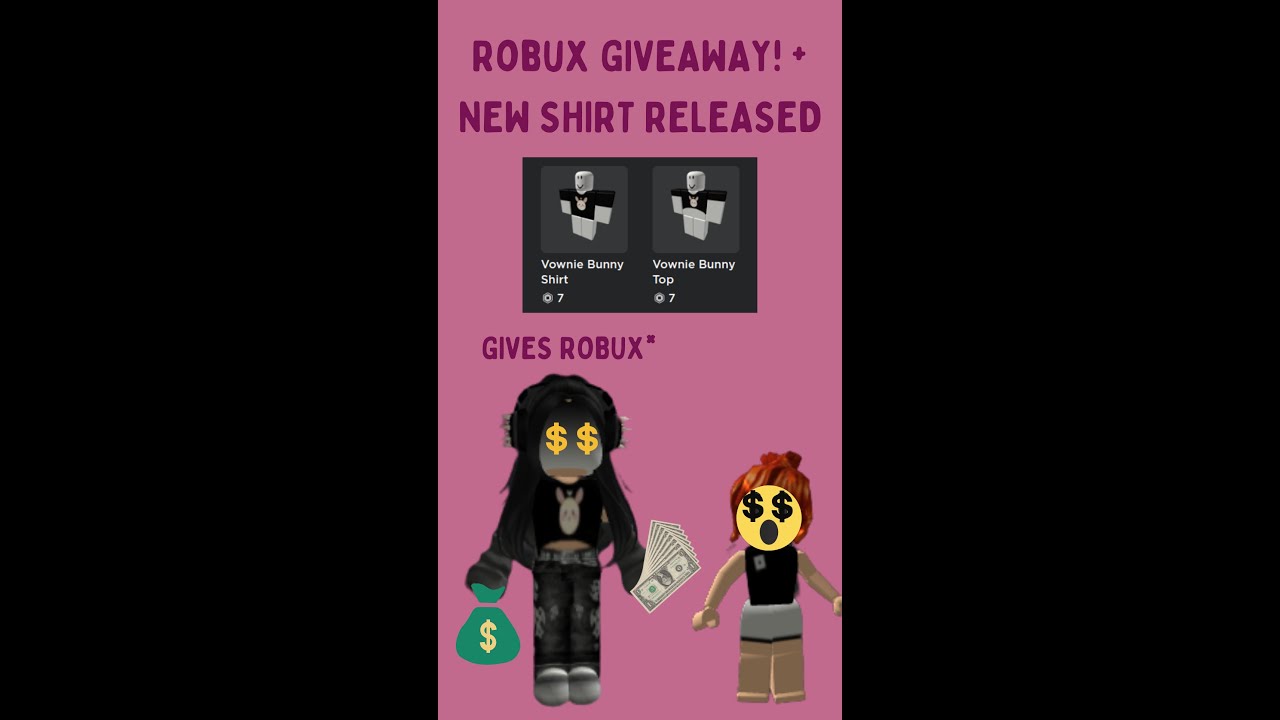 50 ROBUX GIVEAWAY! | COME JOIN MY GROUP! | JUST RELEASED MY SHIRTS ...