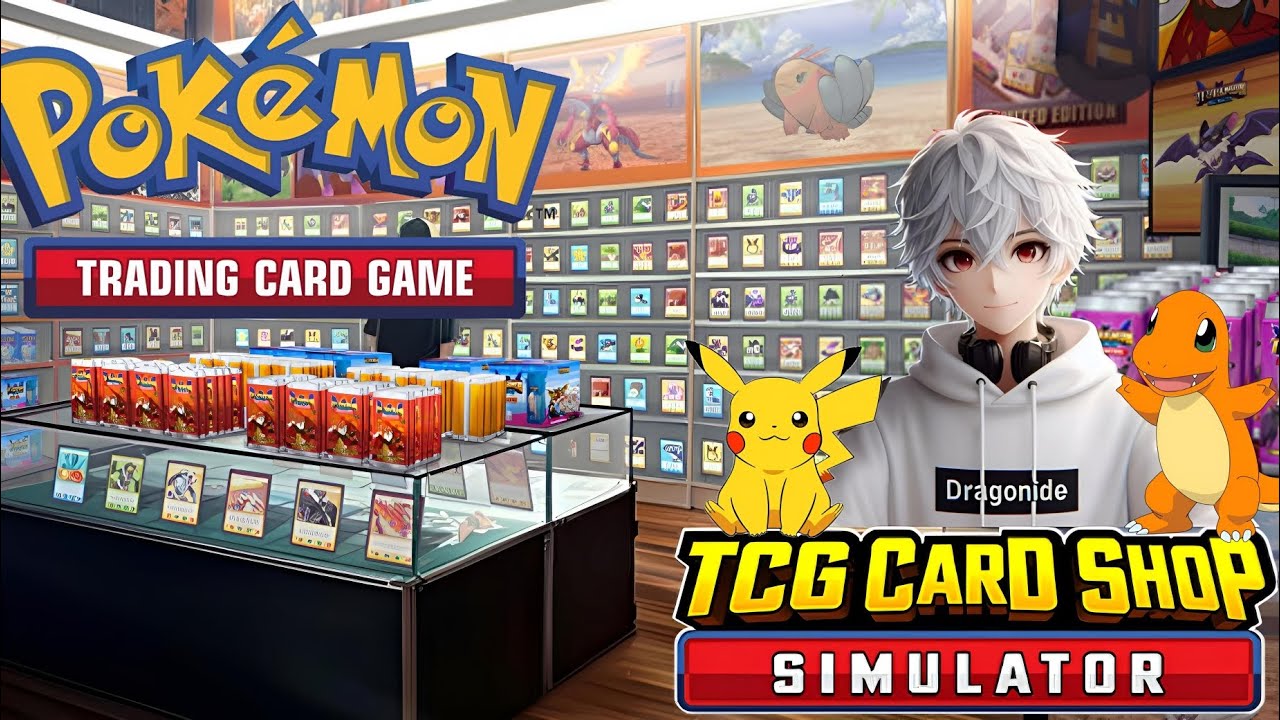 I OPENED POKEMON CARD SHOP 🤑 ||TCG SIMULATOR - YouTube