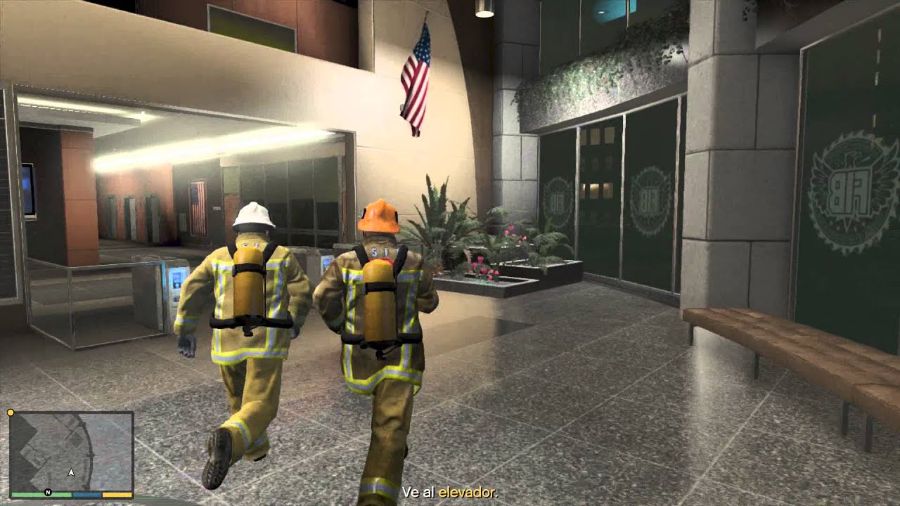 GAMEPLAY GTA V CAP # 57 THE BUREAU RAID FIRE CREW APPROACH) - YouTube