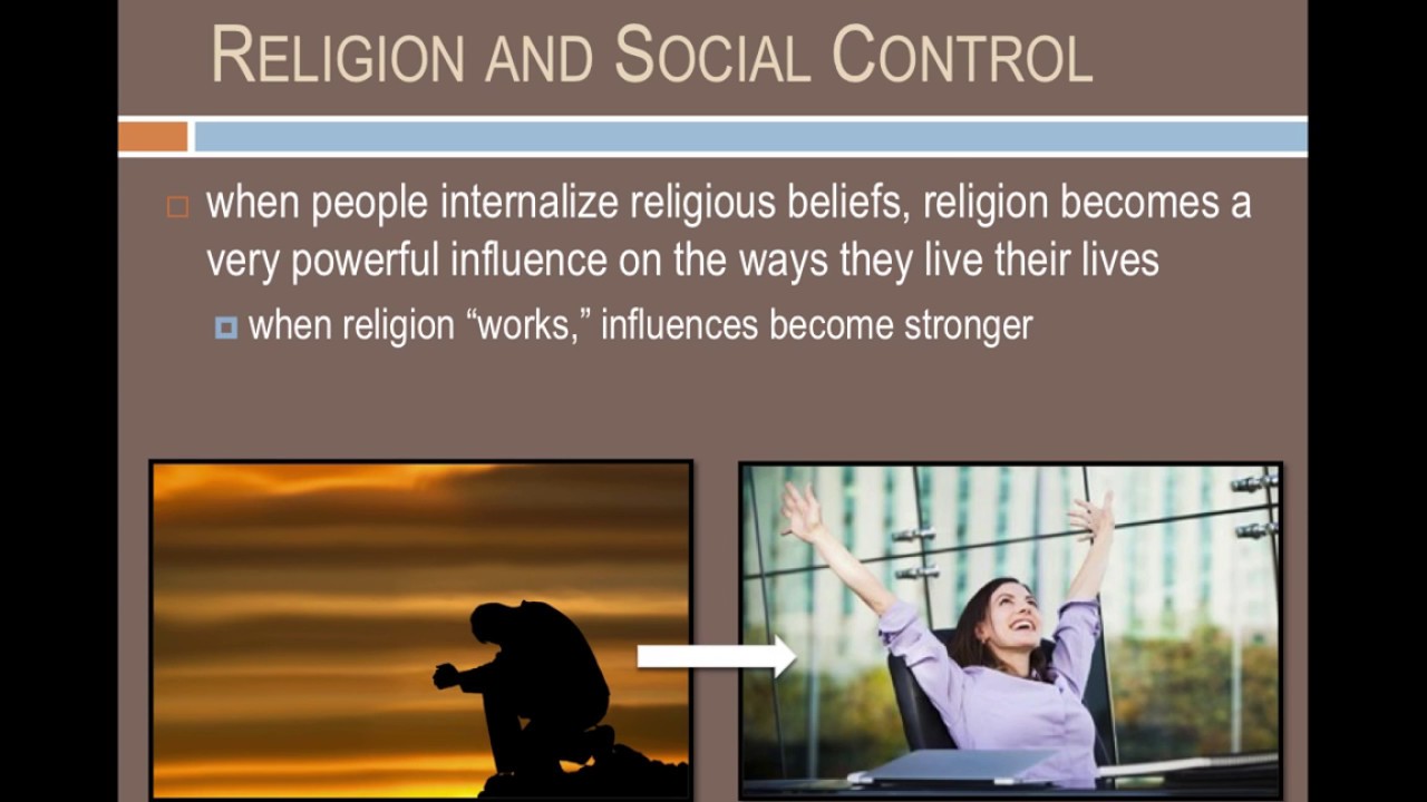 ANTH 101 Religion & Social Control - YouTube
