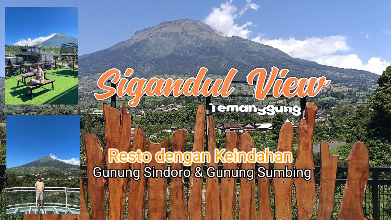 Resto dengan View Gunung || Sigandul View Coffe & Resto Temanggung ...
