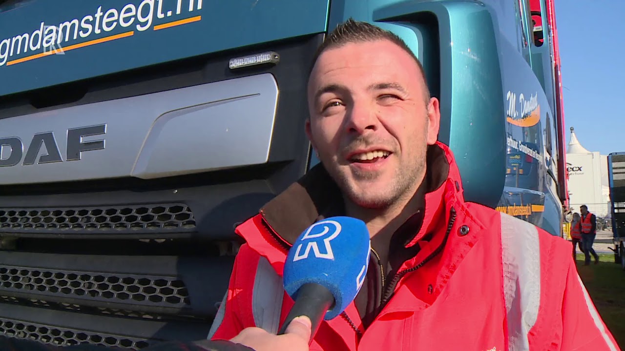 Met grondverzetter Leon uit Oud-Alblas naar het protest op het ...