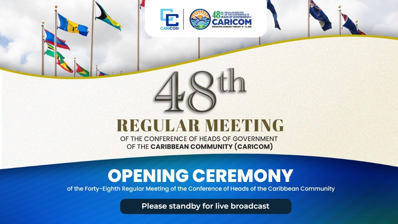 48th Regular Meeting of CARICOM - YouTube