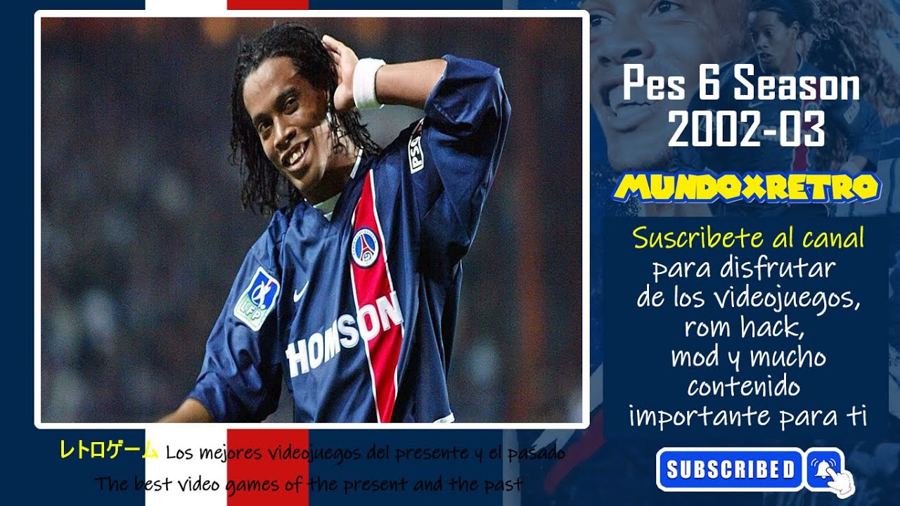 Caracteristicas del Pes 6 season 2002 - 2003 - Pro Evolution Soccer Mod ...