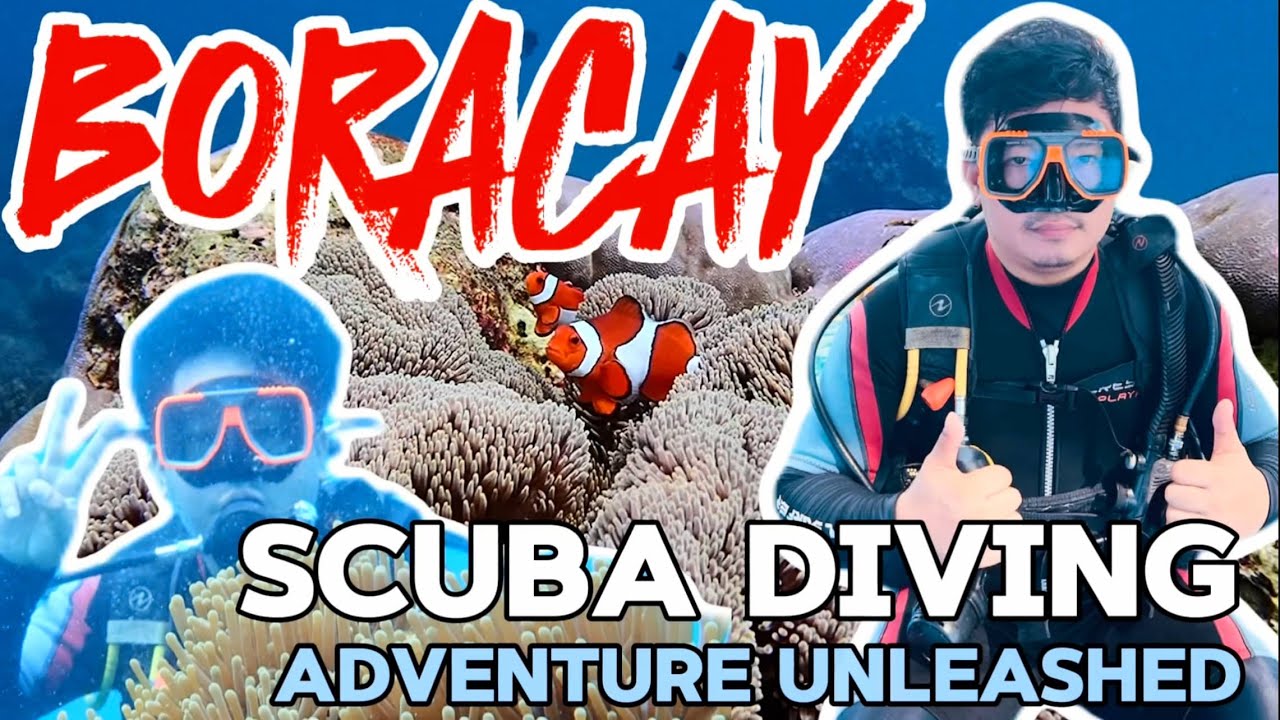 SCUBA DIVING in BORA | BORACAY 2024 | Gala Ni Vhal - YouTube
