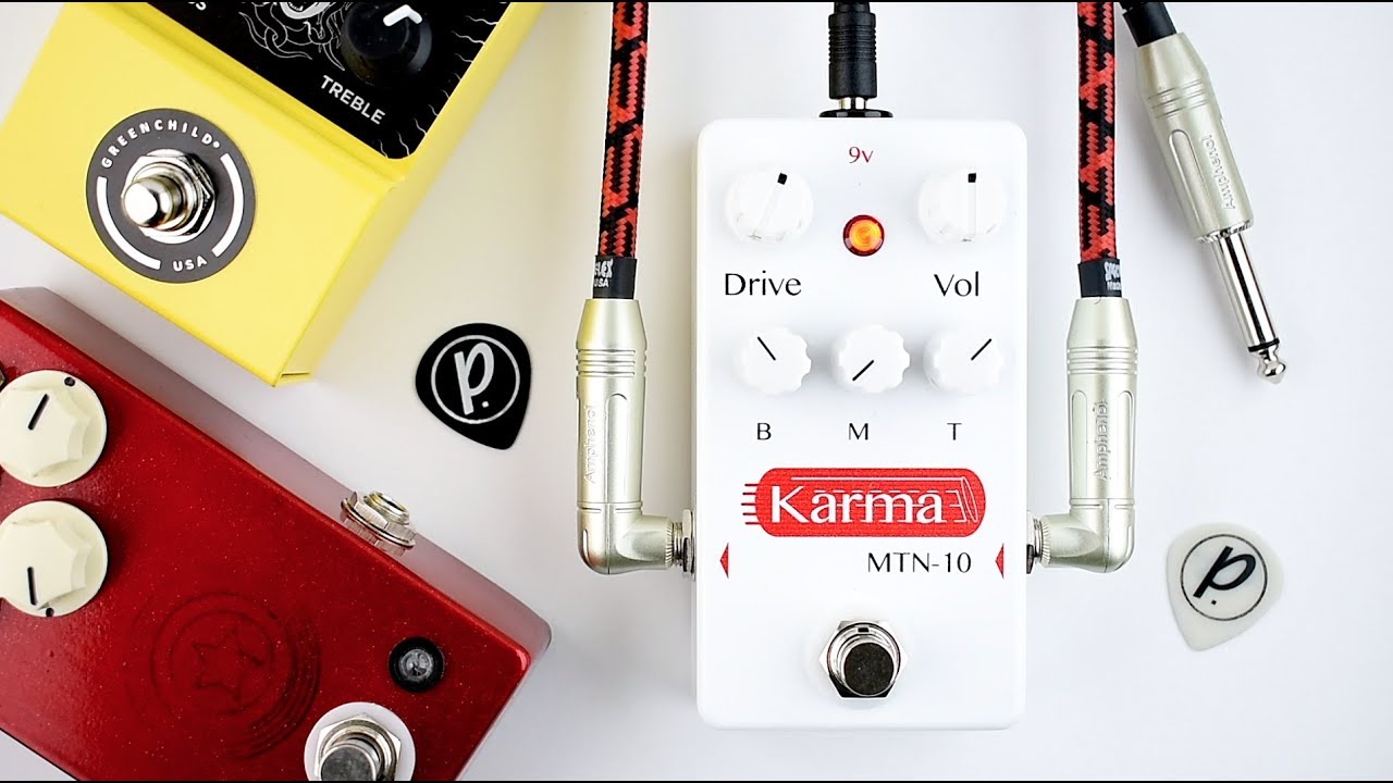Karma Guitar Amplifiers MTN-10 Overdrive Distortion - YouTube