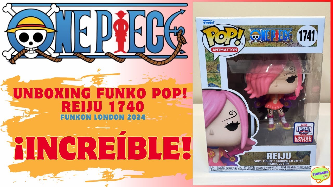 Unboxing Funko Pop! Reiju 1741- One Piece - Funkon London 2024 - YouTube