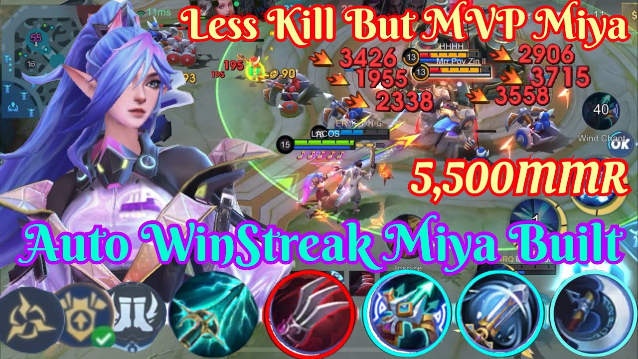 Miya User Try This WinStreak Built To Up Your Rank+MMR Mythic # ...