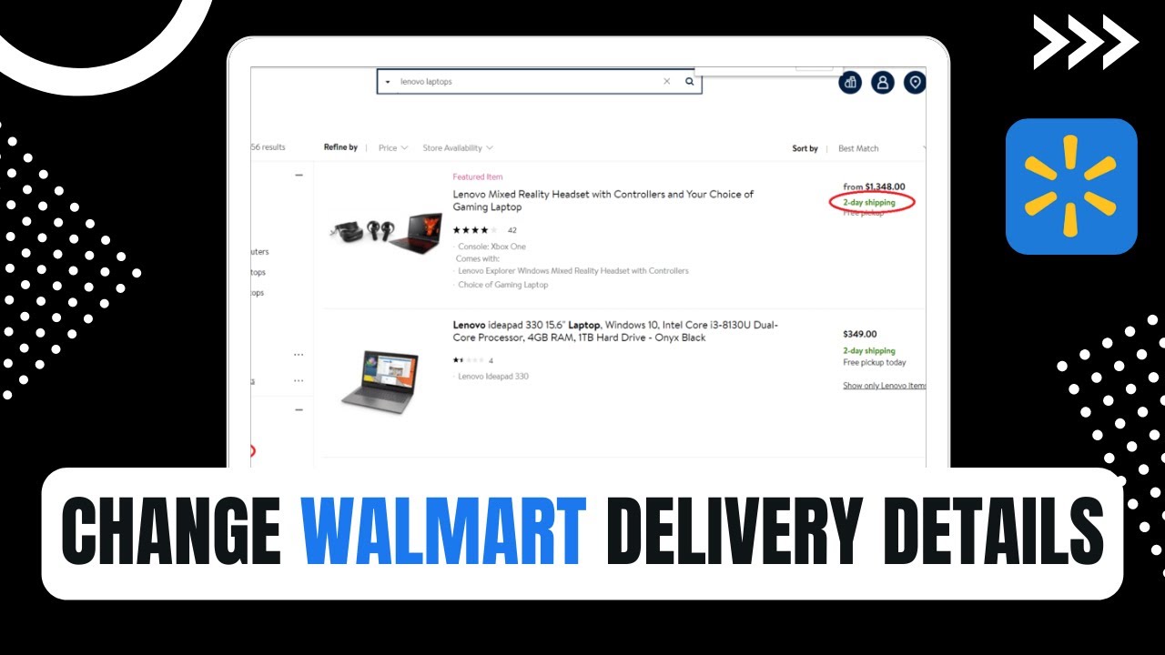 Walmart - How to Change Delivery Address? - YouTube