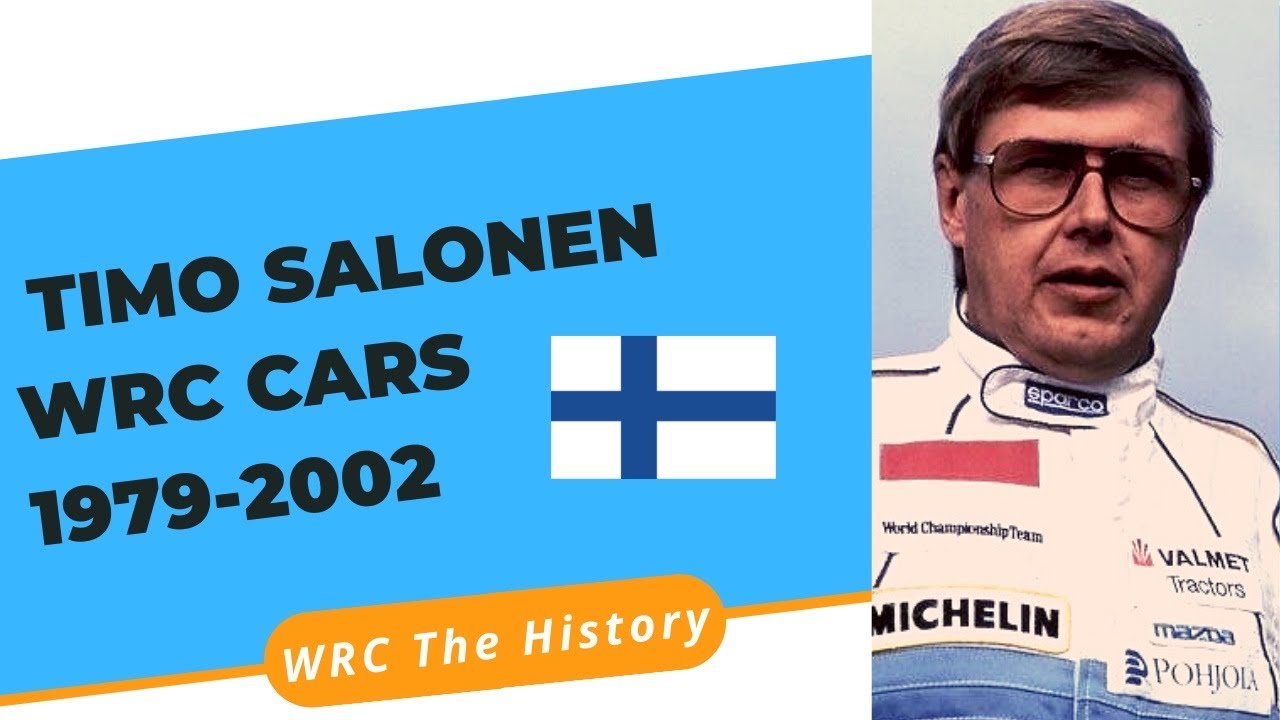 Timo Salonen The cars WRC 1979-2002 - YouTube