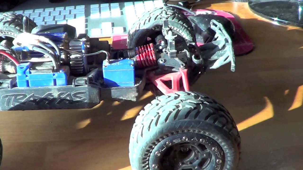 1/16 Traxxas Mini E-Revo (MERV) Upgrade mods! Rocker Arm Bearings ...