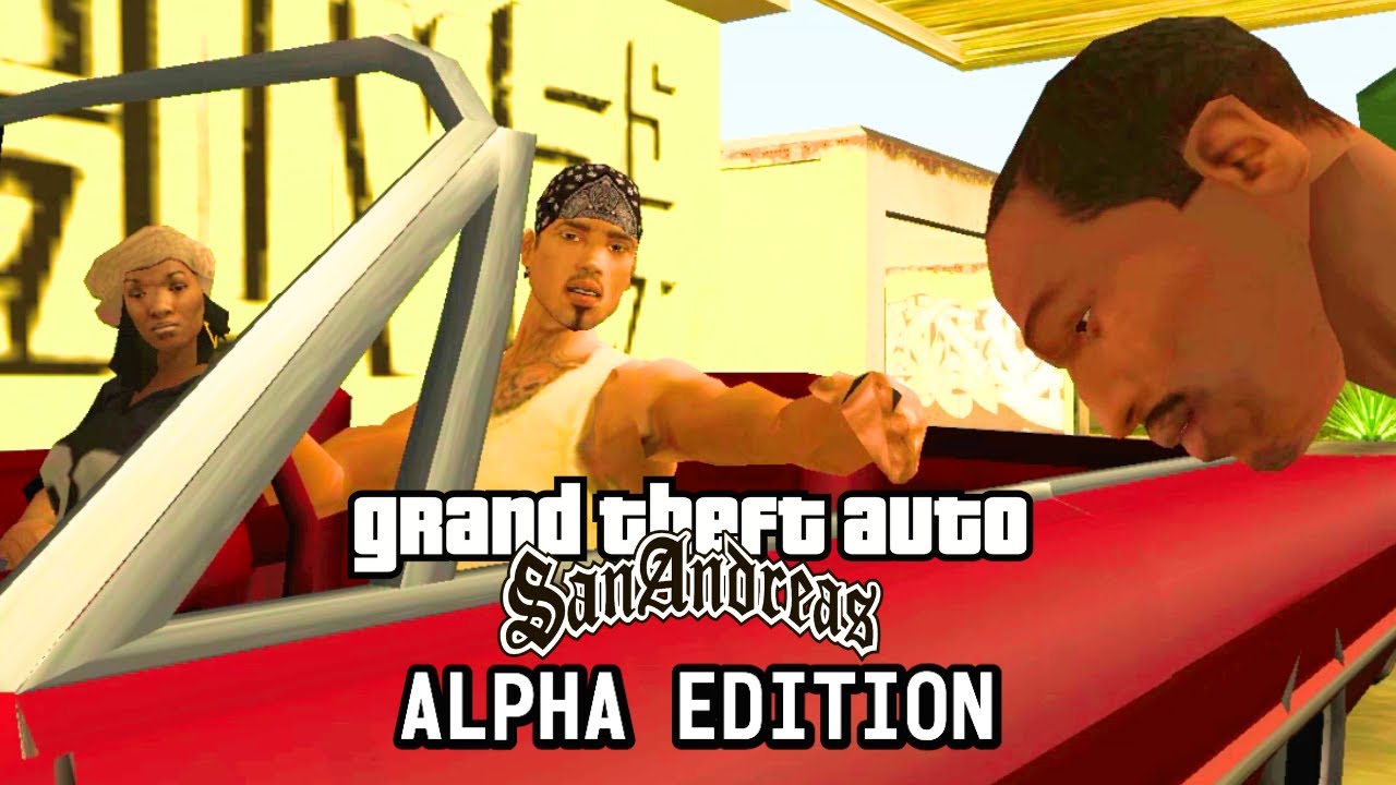 GTA San Andreas Alpha Edition Mission High Stakes Low Rider - YouTube