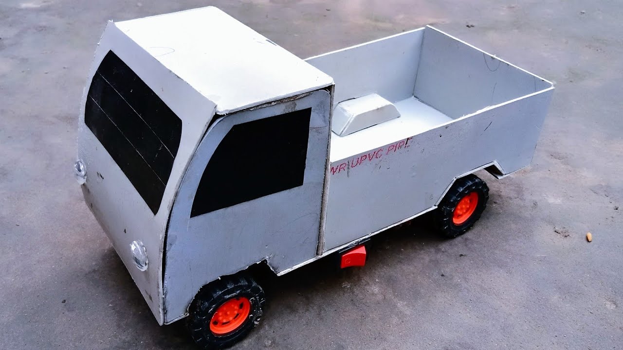 How To Make Toy Car at Home - PVC Board Car - Diy Toys - YouTube