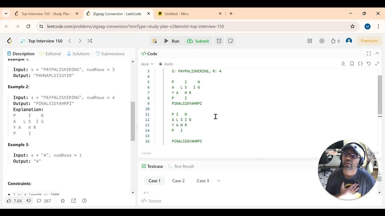 Programming: Zigzag conversion - YouTube