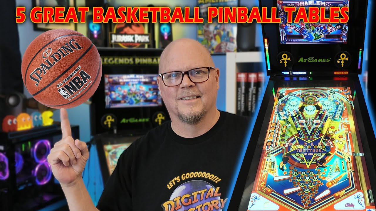 Five Great Basketball Theme Pinball Tables! - YouTube