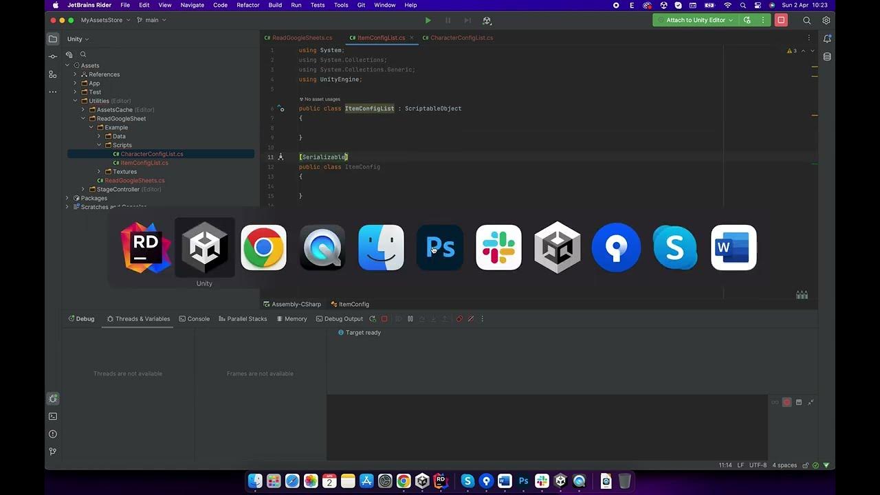 Unity Read GoogleSheets (Read data from GoogleSheets) - YouTube