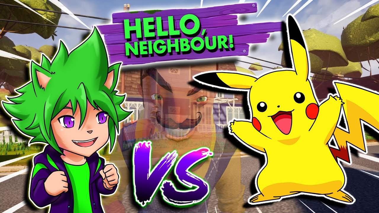 CHIPMUNK vs PIKACHU | Hello Neighbor Mod - YouTube