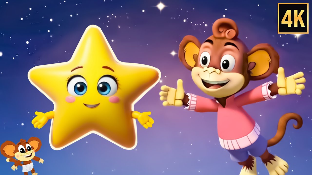 Twinkle Twinkle Little Star + More Learning Cartoon Videos for Kids ...