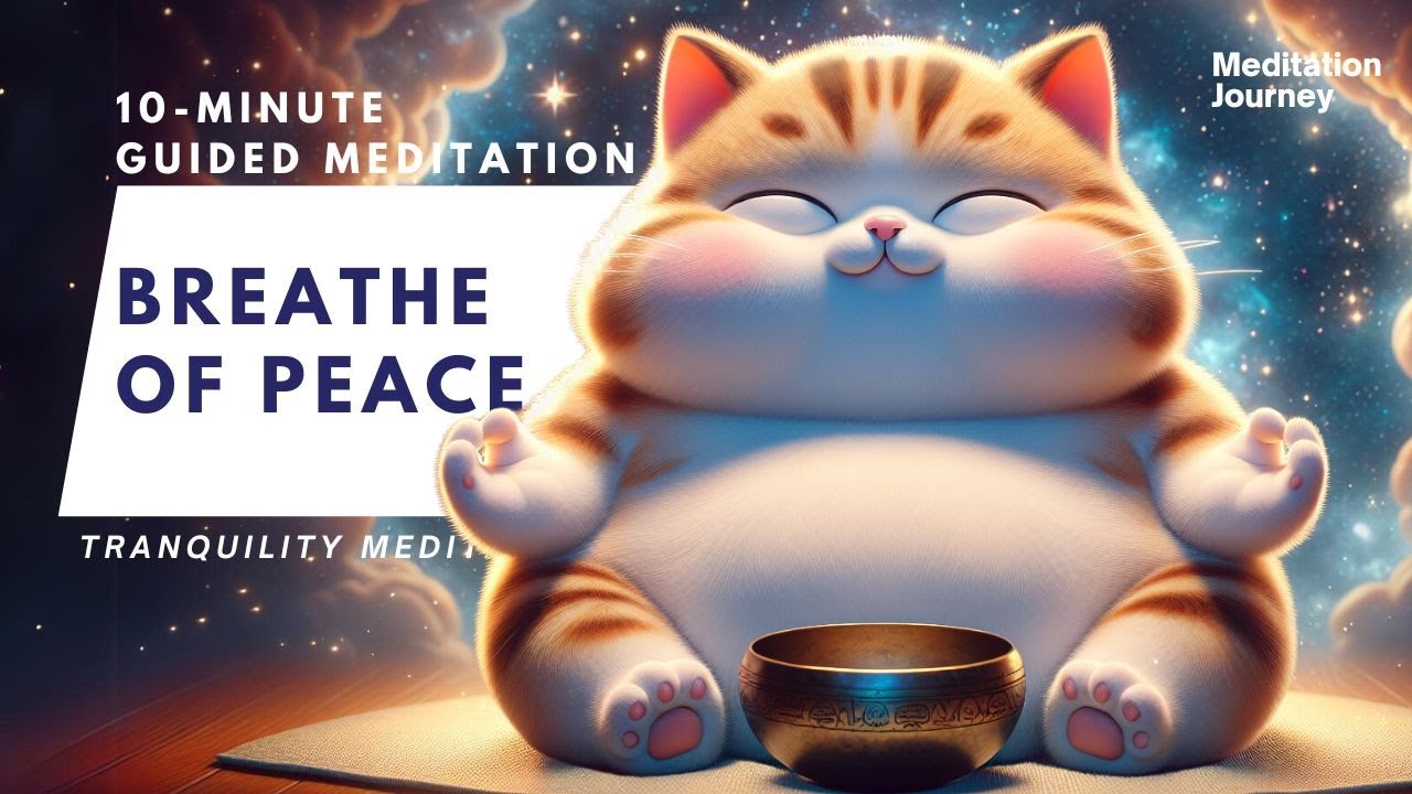 10 Minutes to Peace: Breath of Peace Guided Meditation - YouTube