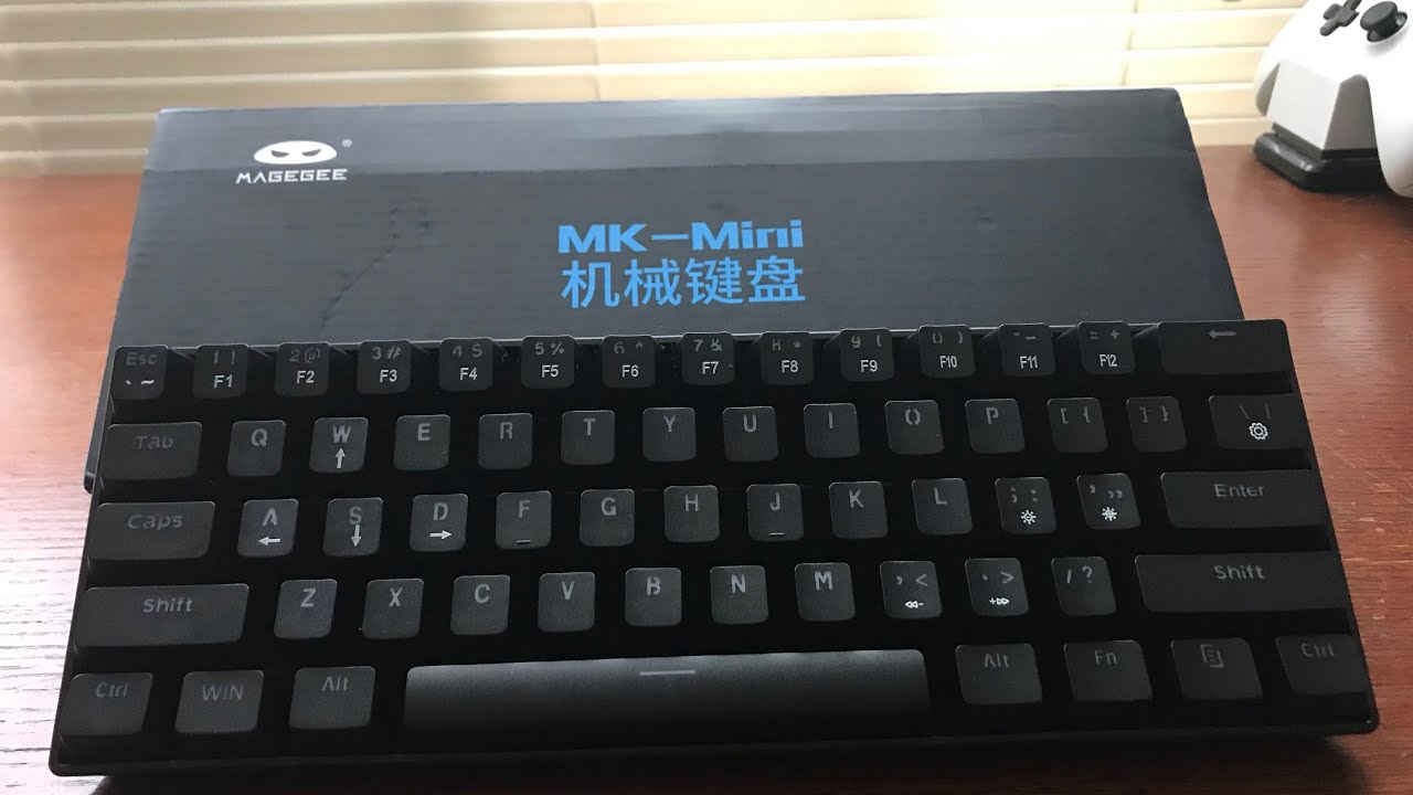 My new keyboard Magegee mk mini 60% - YouTube