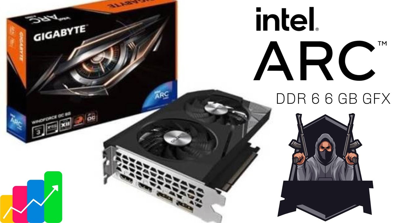 GIGABYTE Intel ARC A380 6 GB GDDR6 Graphics Card UNBOXING AND REVIEW ...