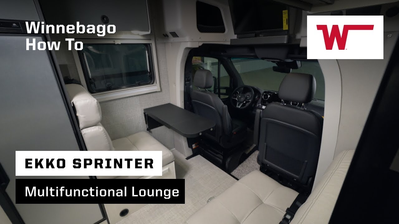 Winnebago EKKO Sprinter Multifunctional Lounge - YouTube