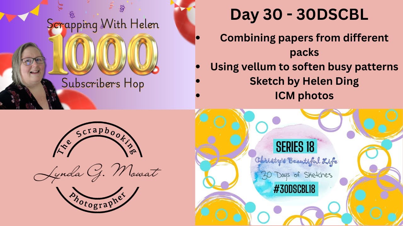 Helen Ding - 1000 Subbies - #30DSCBL - Day 30 - YouTube